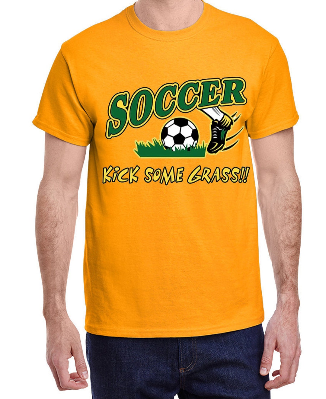 Funny Soccer T-shirt Mens Gear - Etsy