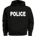 Police Hoodie Sweatshirt - Etsy