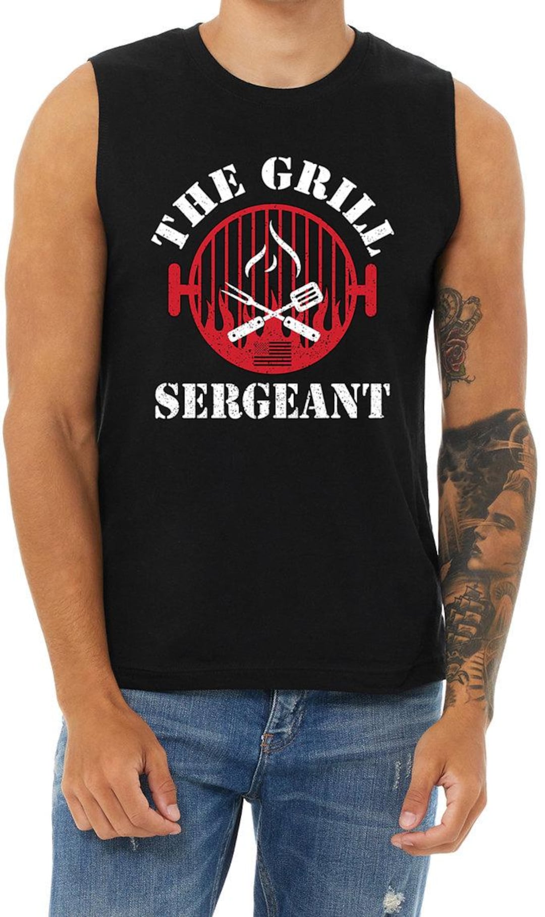Grill Sergeant Shirt, I Drink Beer and Grill Things Shirt, BBQ Shirts ...