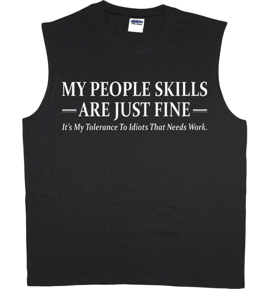 Funny Saying Mens Sleeveless Shirt Muscle Tee - Etsy