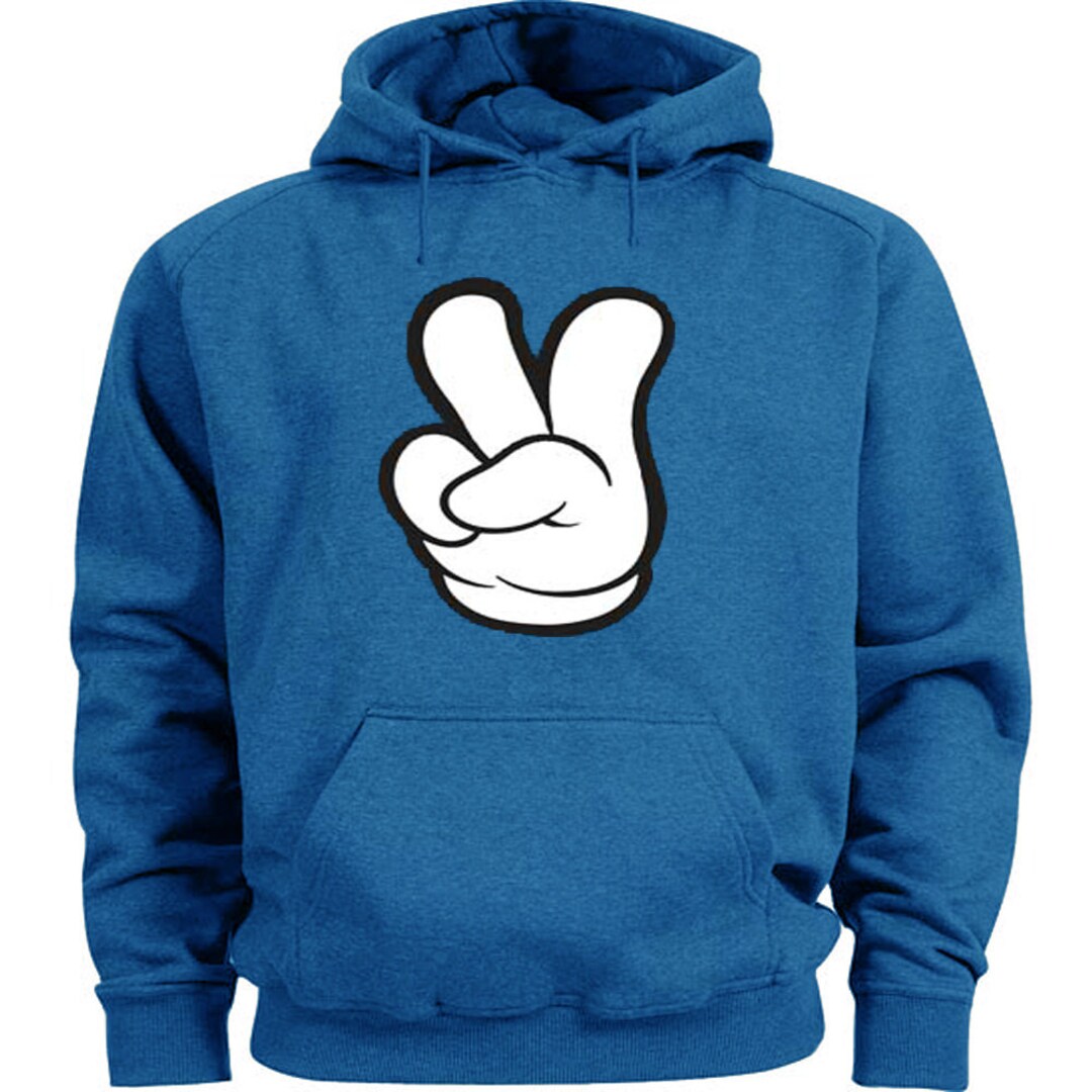 Peace Hoodie Peace Sign Sweatshirt - Etsy
