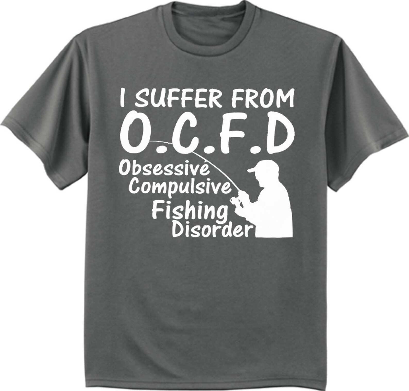 Funny Fishing Shirt OCFD | Etsy