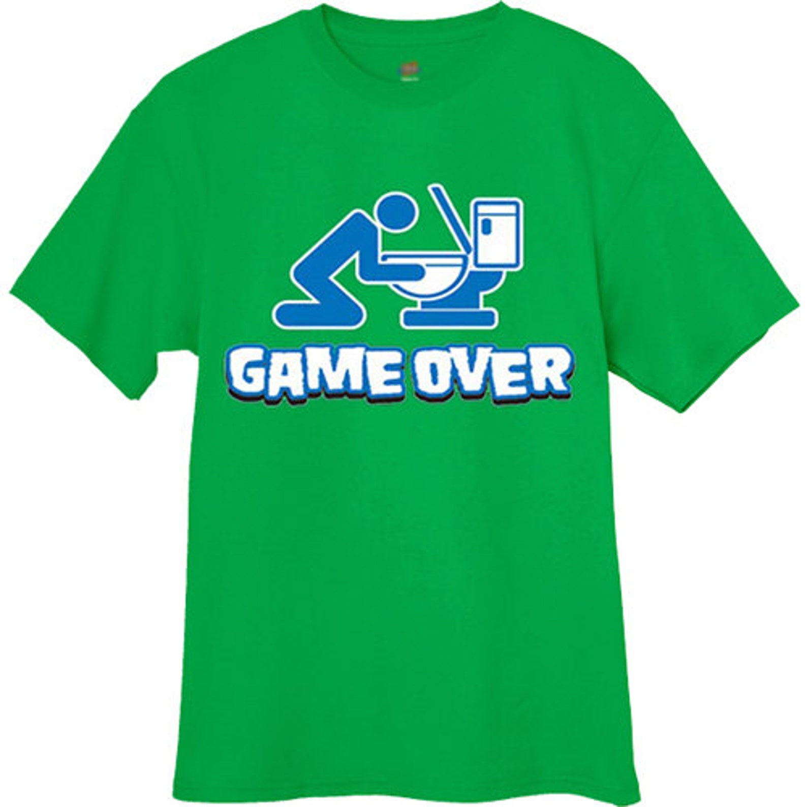 Mens T-shirt / Game Over - Etsy