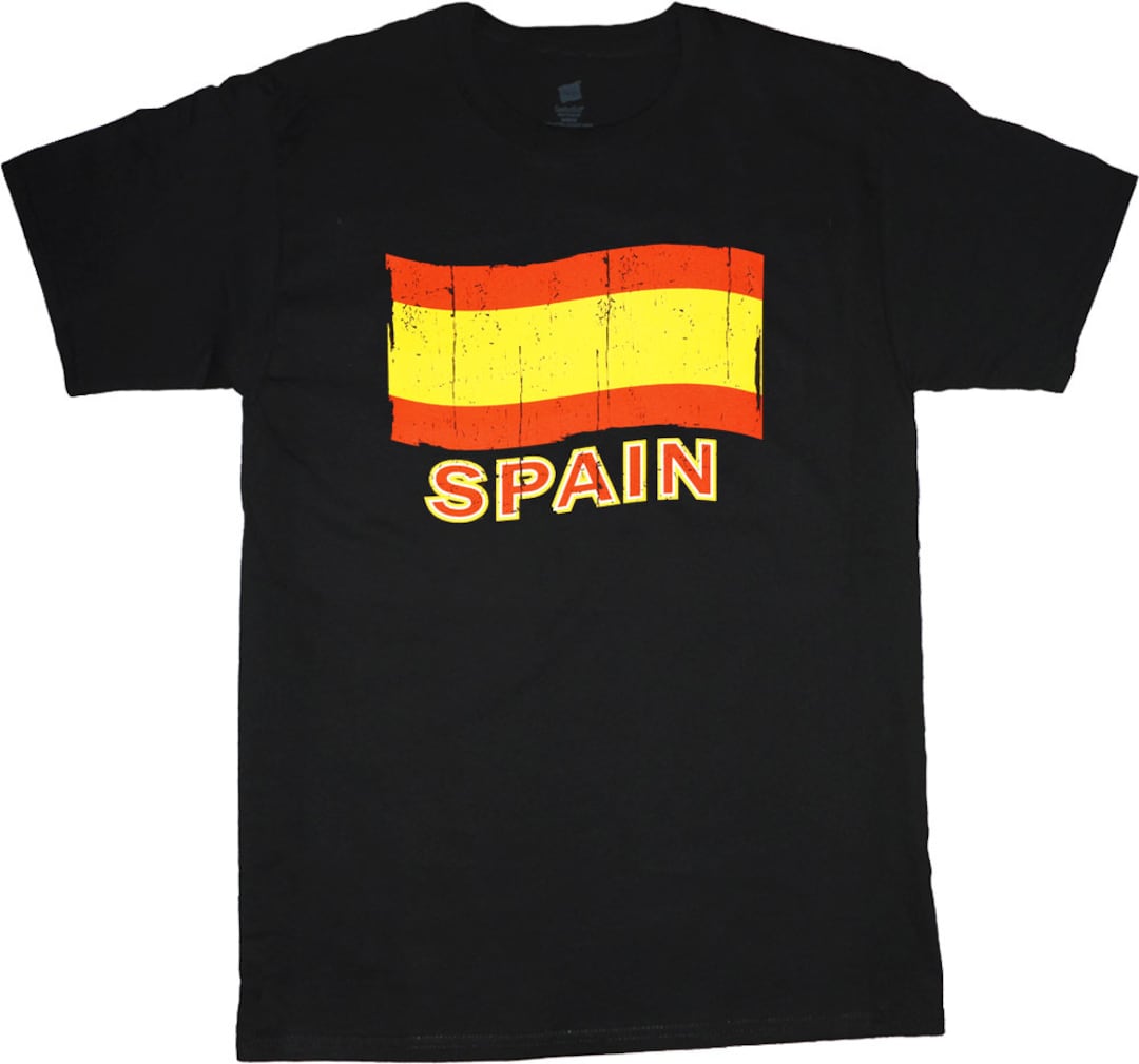 Men's T-shirt - Spain - Spanish Flag T-shirt - Spanish Pride - Etsy