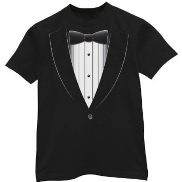 Tuxedo T Shirt - Etsy