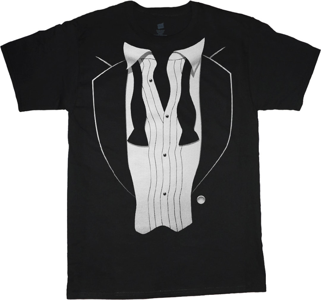 Big And Tall Tuxedo Shirt