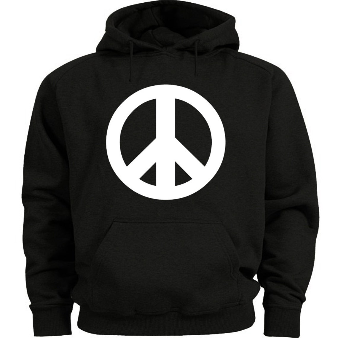 Peace Sign Hoodie Peace Symbol Sweatshirt - Etsy