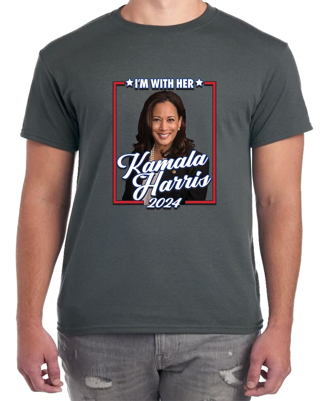 I'm With Her Kamala Harris T-shirt Election Shirts Harris Walz 2024 - Etsy