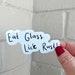 Eat Glass Lick Rust Sticker David Rose Alexis Rose - Etsy