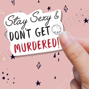 My Favorite Murder Sticker Pack / Pack of 10 / Die Cut / | Etsy