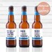 Dad Printed Beer Labels Fathers Day First Time Dad Best Dad Ever Beer ...