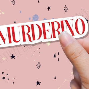 Murderino - My Favorite Murder Stickers / Die Cut / Weather Proof ...