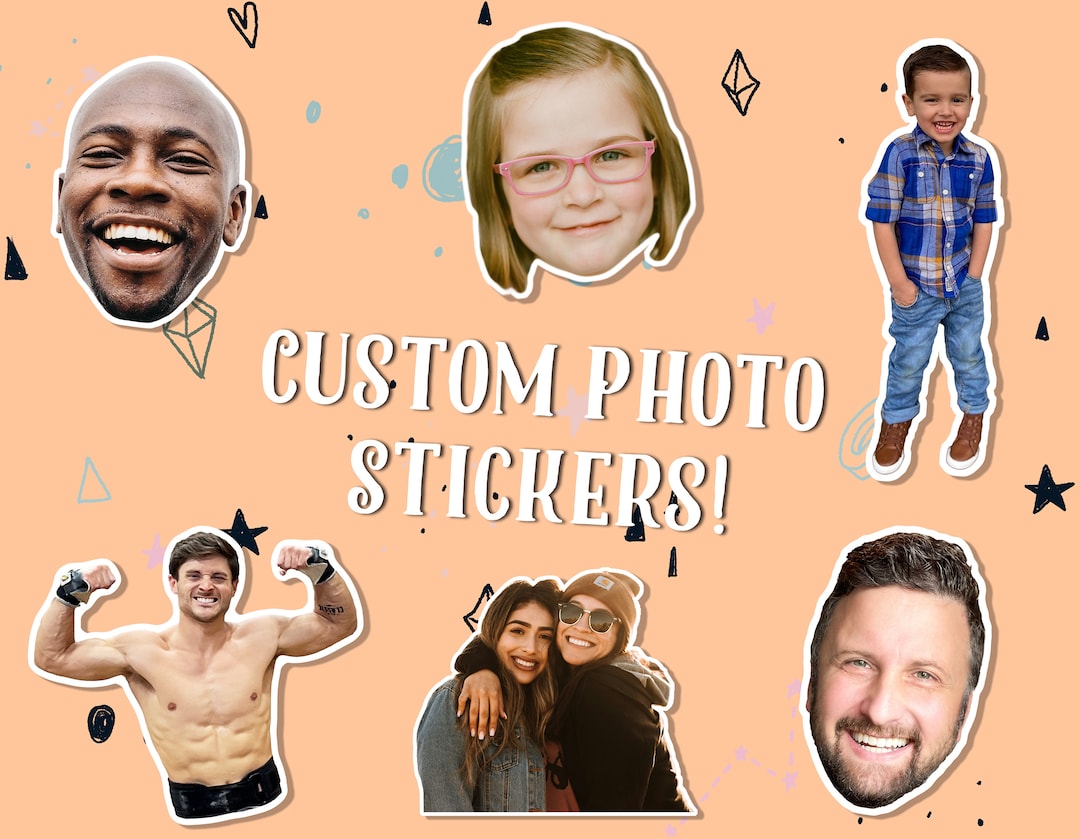 Custom Photo Stickers - Personalized Photo Sticker - Custom Stickers ...