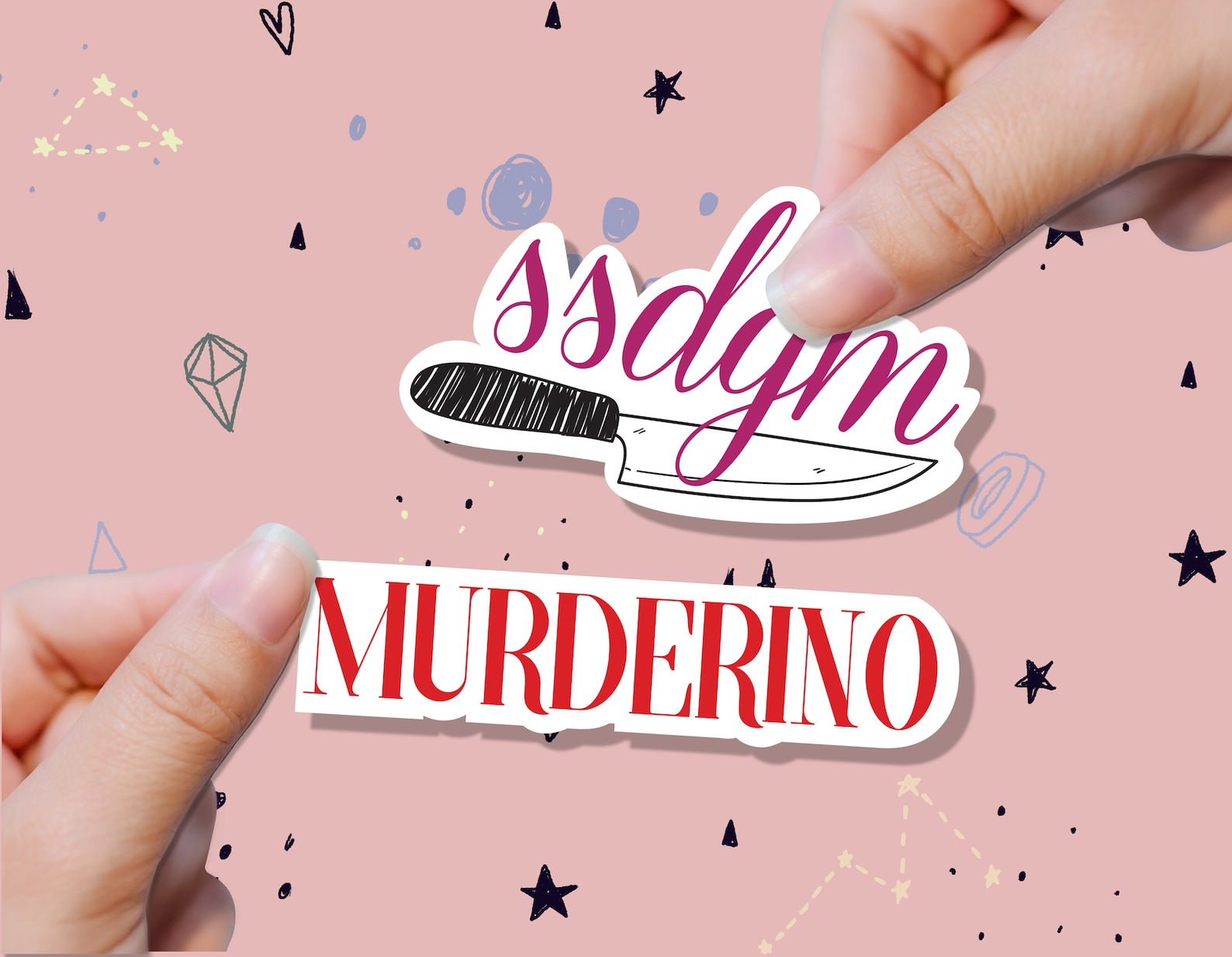 My Favorite Murder Sticker Pack / Pack of 10 / Die Cut / | Etsy