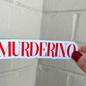 Murderino - My Favorite Murder Stickers / Die Cut / Weather Proof ...