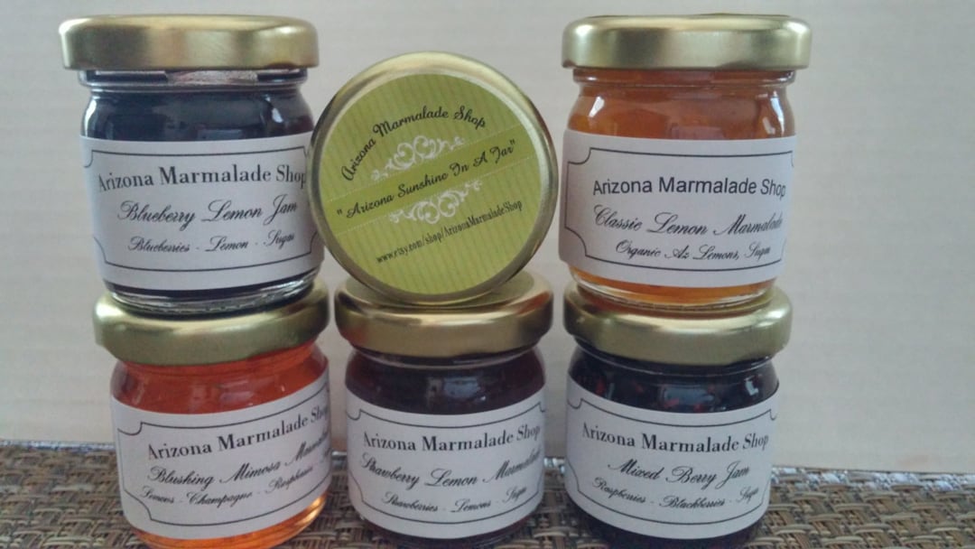 Six Sample Jam Set / Jam Gift Set / CIJ/ READY to Ship/jam- Marmalade ...