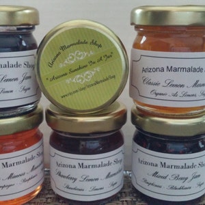 Six Sample Jam Set / Jam Gift Set / CIJ/ READY to Ship/jam- Marmalade ...