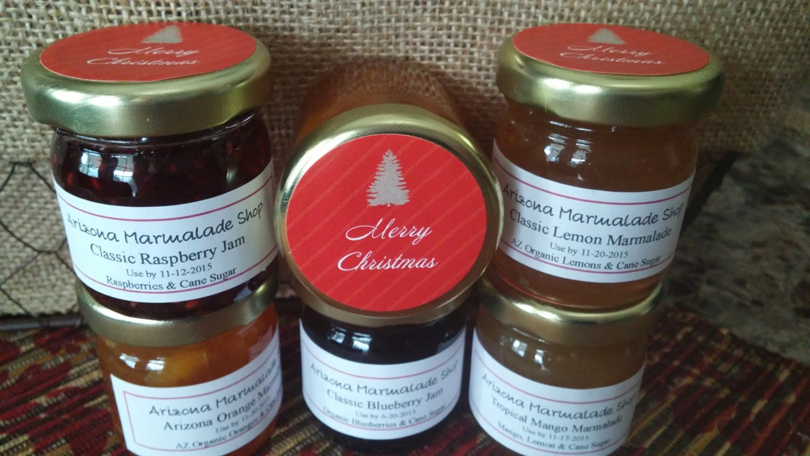 Six Sample Jam Set / Jam Gift Set / CIJ/ READY to SHIP/Jam | Etsy