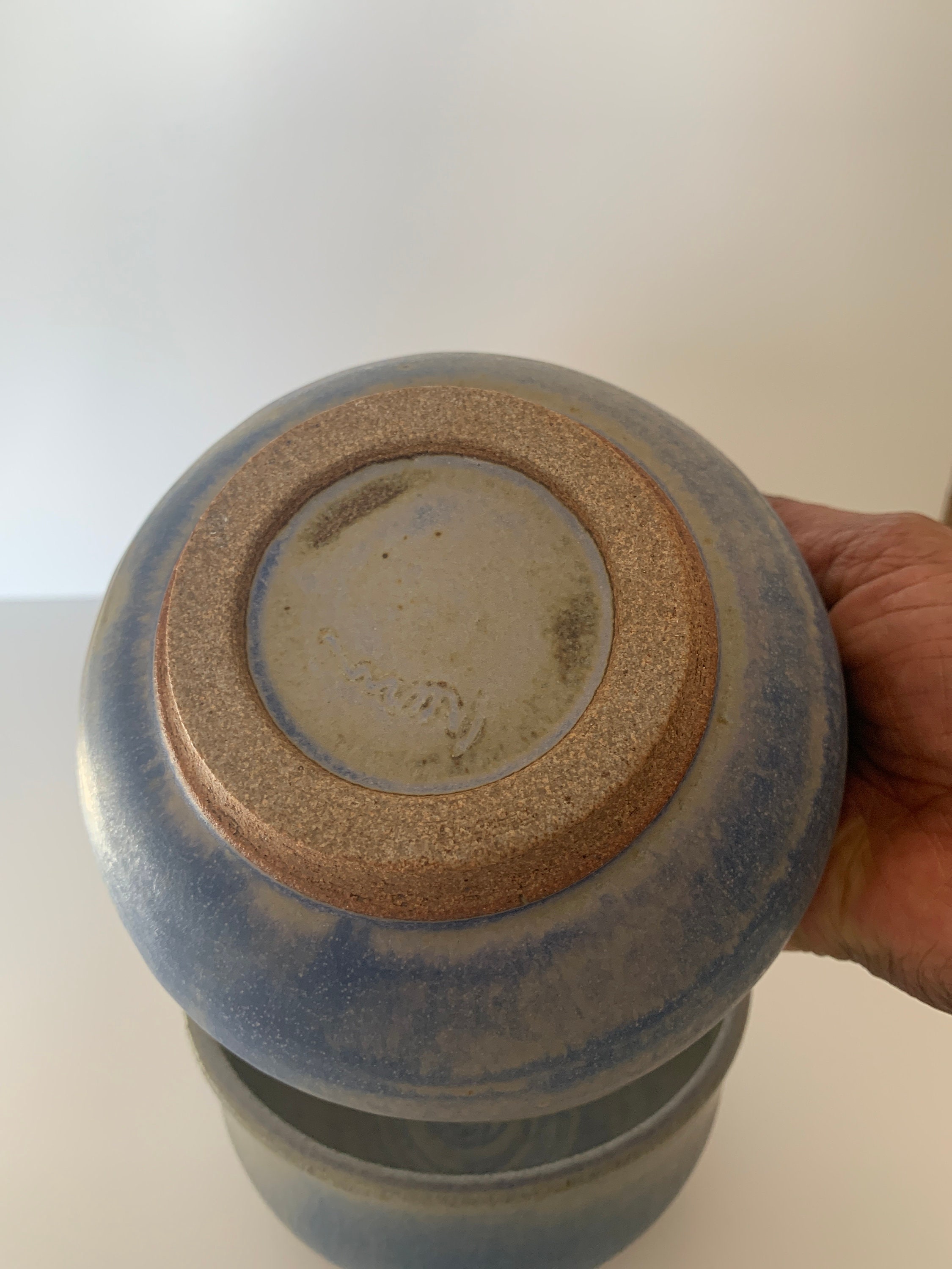 Matte Blue Bowls - Etsy