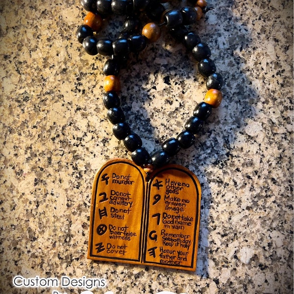 Paleo Hebrew 10 Commandments - Etsy