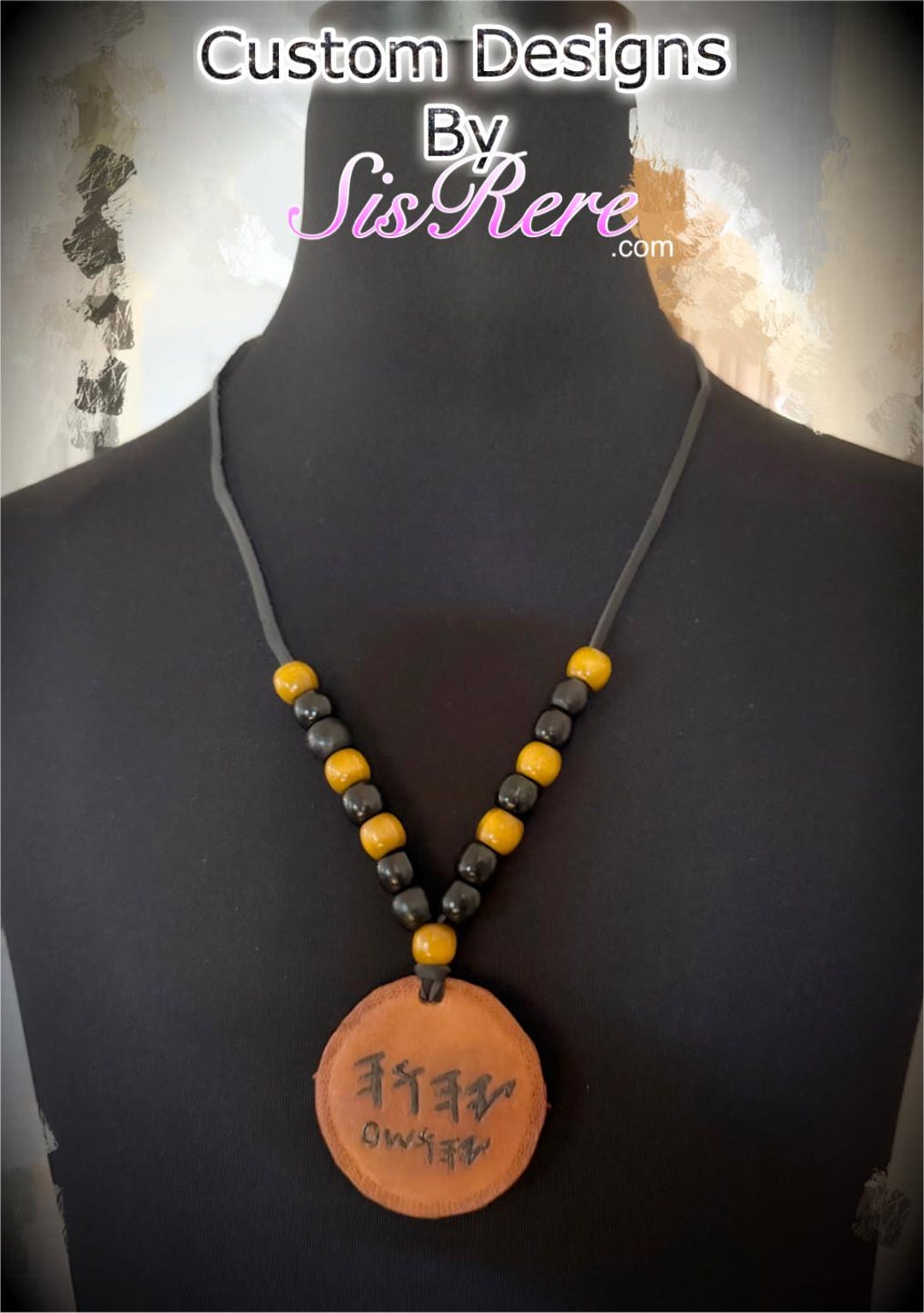 Yahuah Yahusha Medallion ~ Paleo Hebrew - Etsy