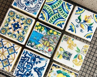 Positano Tiles - Etsy