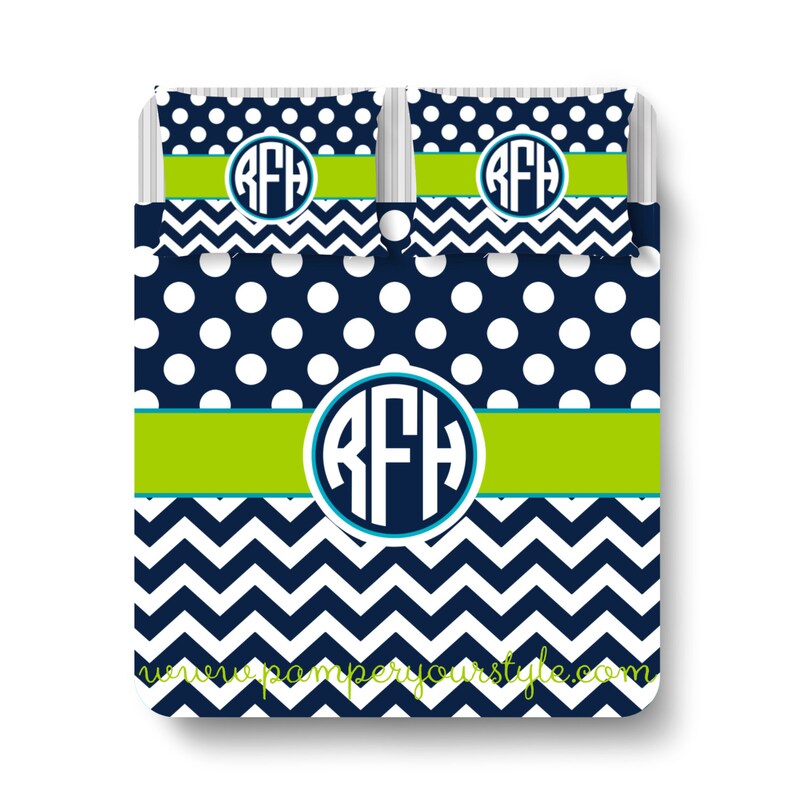 Navy Lime Green - Etsy