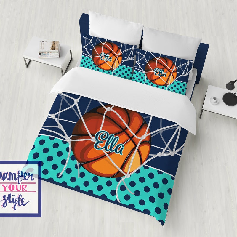Basketball Bedding - Etsy