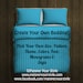 Design My Own Bedding Twin Queen King Custom Duvet Bedding Monogram ...