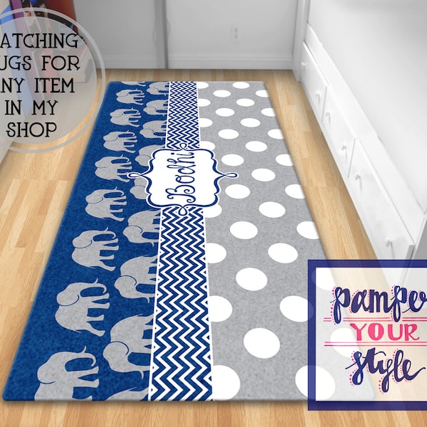Elephant Rug - Etsy