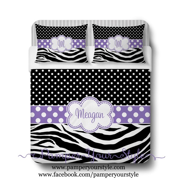 Polka Dot Zebra - Etsy