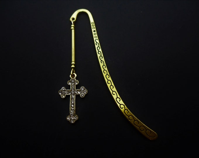 Personalised Engraved Wooden Cross Bookmark, Crucifix Bookmark ...