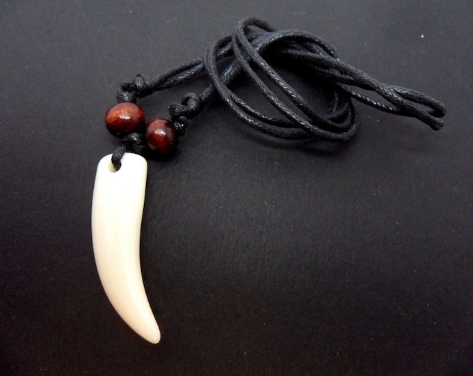 Large Wolf Tooth Necklace Wolf Teeth Necklace Wolf Necklace Wolf Tooth ...