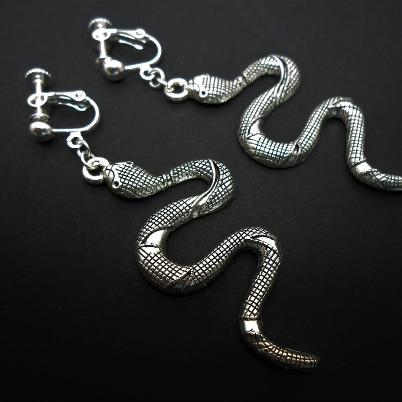 Dangle Clip Earrings - Etsy