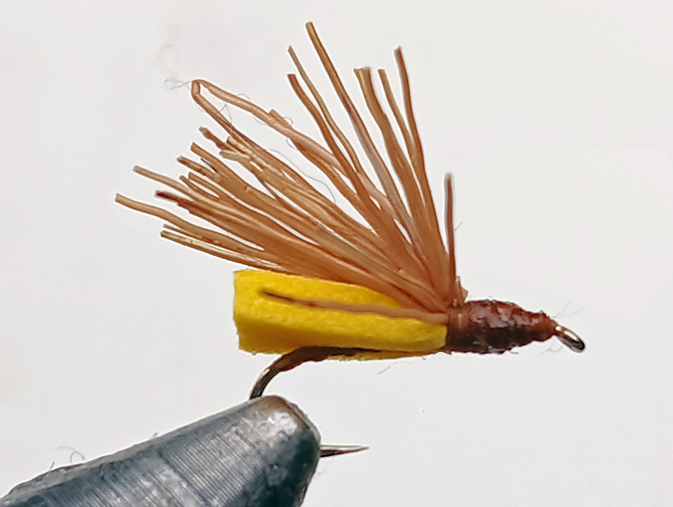 6 Barbed Hook #16 Small Foam Caddis for Pan-fish, Bream, Bass, Trout - Etsy