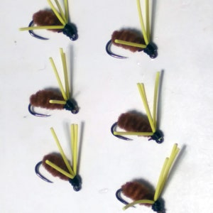 6 Bully Spider Fly - Bull Bluegill Spider for Panfish, Bream, Bass ...