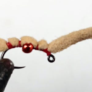 6 "shammy" Chamois Tungsten Worms 6 Color Combo Fly Fishing Flies - Etsy