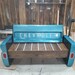 Bench Truck Bench Square Body Tailgate Mancave Decor Garage Furniture ...