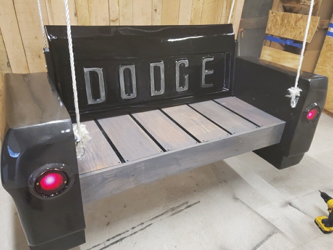 Truck Tailgate Bench Swing - Etsy
