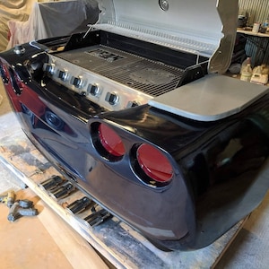 Custom Made BBQ Pit Mancave Decor Car Barbeque Grill - Etsy