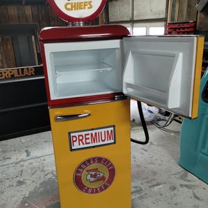 Gas Pump Fridge Mancave Decor Sports Themed. Any Team You Want. Any ...