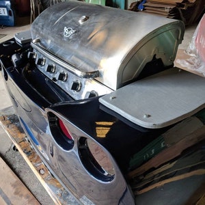 Custom Made BBQ Pit Mancave Decor Car Barbeque Grill - Etsy