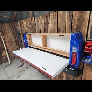 Tailgate Fold Down Bar Tailgate Wall Mount Car Art Office Garage ...