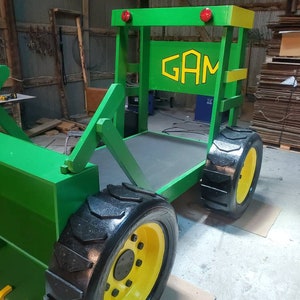 Full Size Kids Bed Tractor Bed Furniture Loader - Etsy