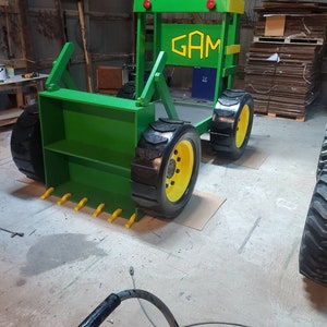Full Size Kids Bed Tractor Bed Furniture Loader - Etsy