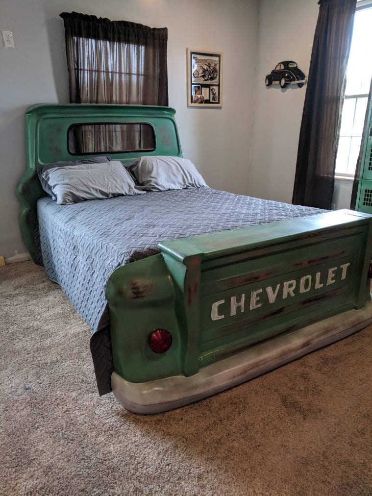 Full Truck Bed Garage Furniture Car Mancave Kids Bedroom - Etsy