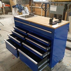 Tool Box Sink Mancave Decor. Mancave Bathroom Sink Garage Decor - Etsy