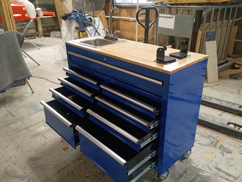 Tool Box Sink Mancave Decor. Mancave Bathroom Sink Garage Decor - Etsy