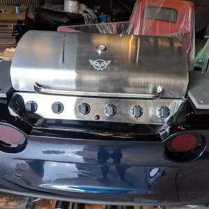 Custom Made BBQ Pit Mancave Decor Car Barbeque Grill - Etsy