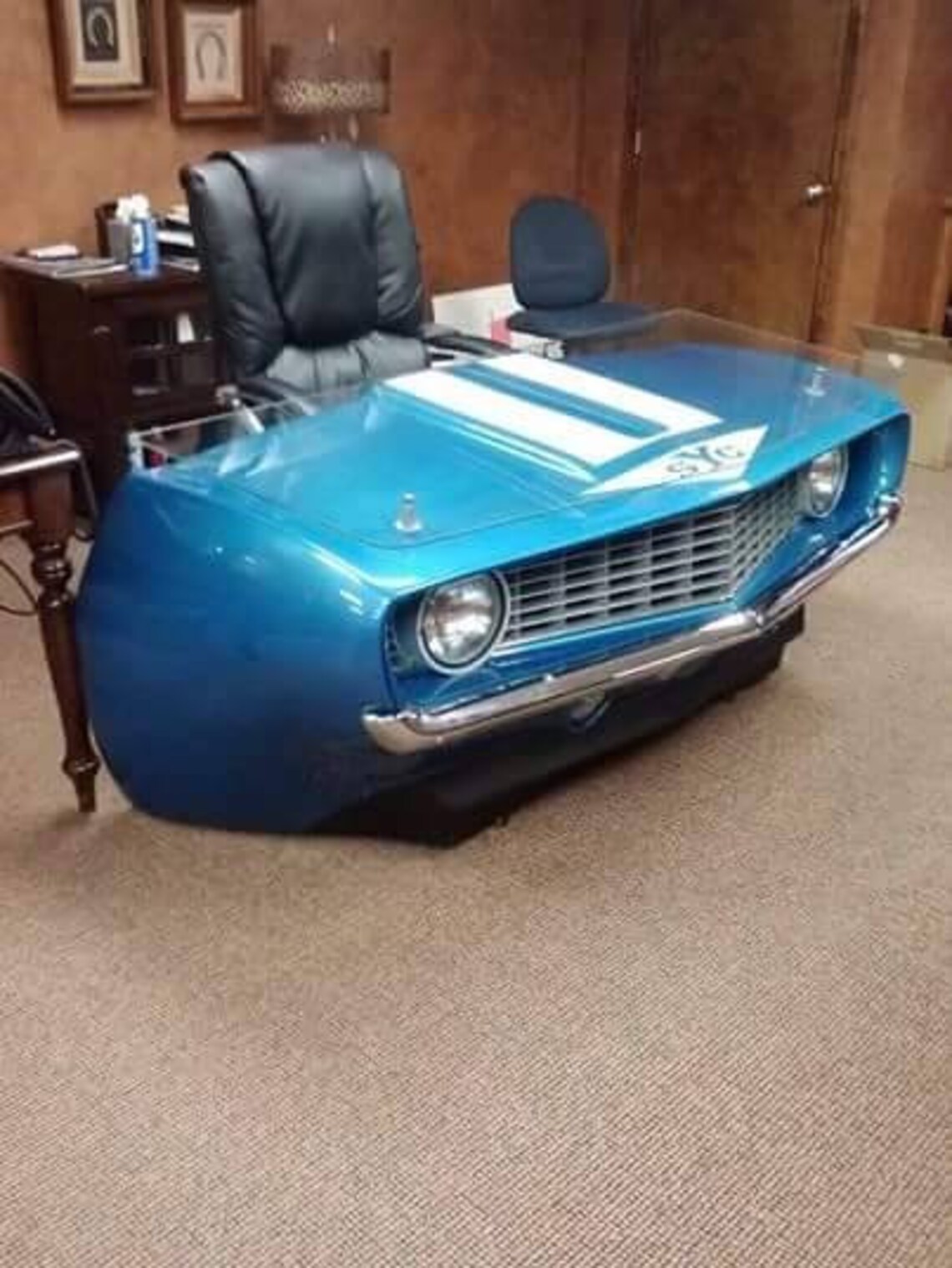 Custom Handmade Desk Office Furniture Garage Furniture Mancave | Etsy